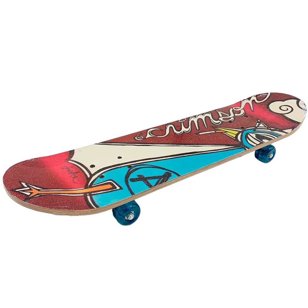 Skate Infantil Dupla Estampa - Modelos Sortidos - Fênix - - Kidverte