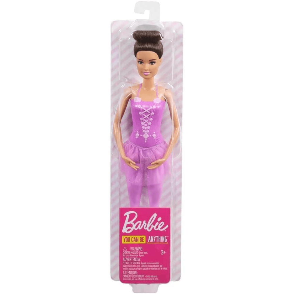 Boneca Barbie Bailarina Clássica Morena - Mattel - Kidverte